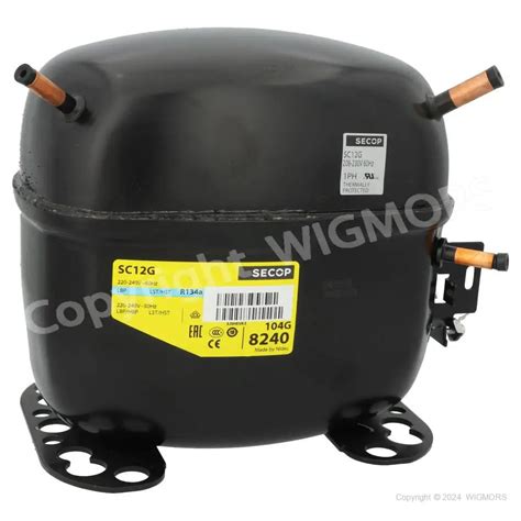 Secop Compressor Sc12g With Strarting Device Hst 104g8240 R134a