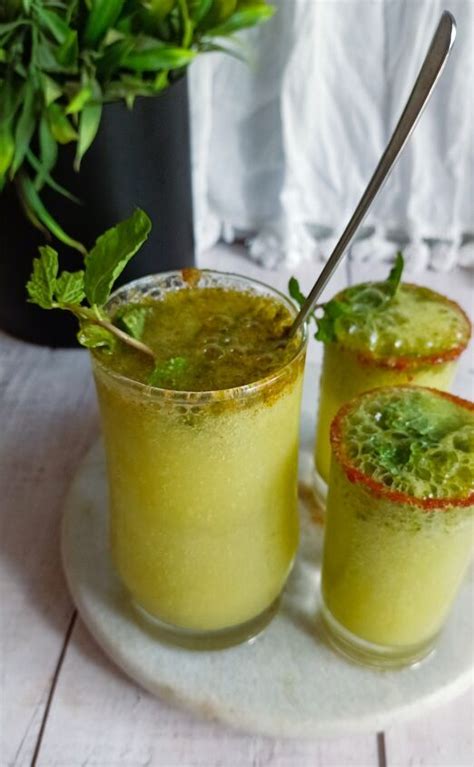 Raw Mango Juice Kache Aam Ki Sharbat Foodtalk