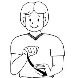 Sign For Mobile Phone