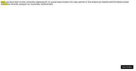 Ngx Highlight Examples CodeSandbox