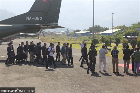 UN Secretary General Guterres Reaches Pokhara