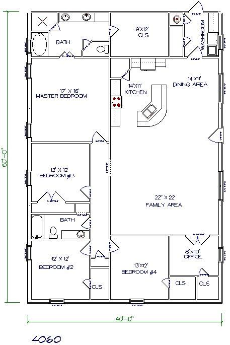 Barndo 5 Bedroom 2400 Sq Ft Home Metal House Plans Pole Barn House