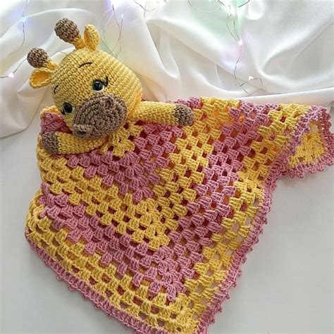 Girafa Naninha de Crochê Amigurumi 28cm Elo7 Produtos Especiais