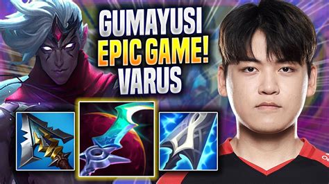 Gumayusi Craziest Game In Soloq With Varus T1 Gumayusi Plays Varus