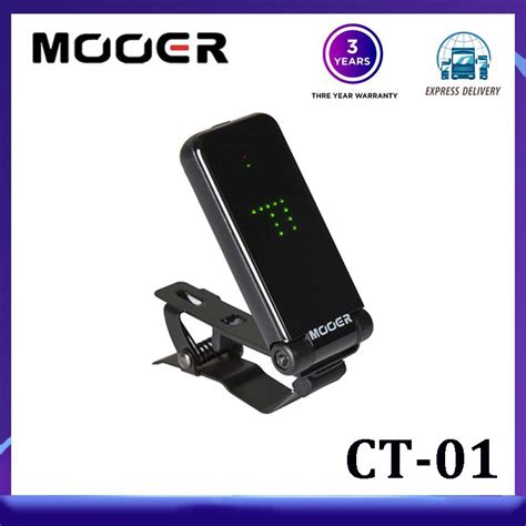 In Stock Mooer Ct 01 Guitar Bass Orchestra String Tuner Full Screen