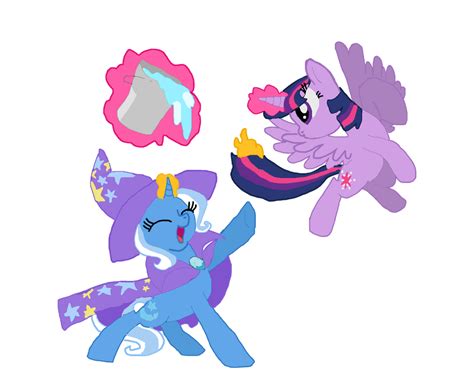 Princess Twilight Vs Trixie By Dulcechica19 On Deviantart