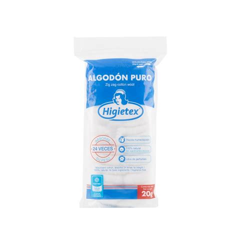 Algodón Blanco 20 Gr Higietex