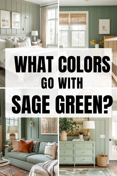 Color Combinations For A Sage Green Living Room