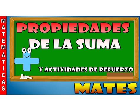 Tomidigital Propiedades De La Suma