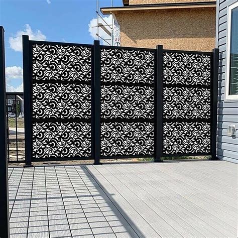 Metal Privacy Fence Panels Quickscreen Fence Panel Privacy Screening