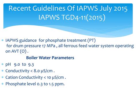Phosphate Hide Out In Subcritical Boiler Pptx