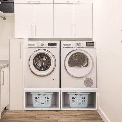 Elevated Washing Machine And Dryer