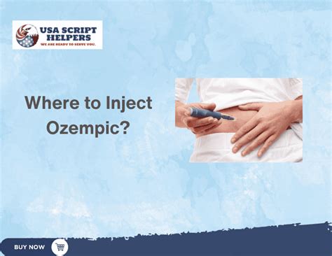 Where To Inject Ozempic USA Script Helpers 2024
