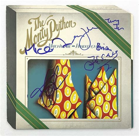 Monty Python X5 Signed Autograph Album Vinyl Record Eric Idle 4