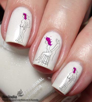 Anal Sex Pose Nail Art Decal Sticker Nailodia