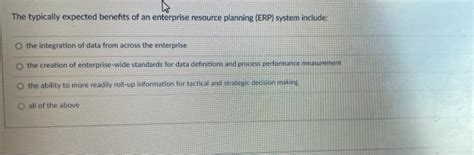 Solved The Management Information Systems Mis Integrative