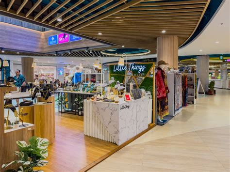 Decorated Food Court In Jungcylong Shopping Mall Patong Phuket Thailand