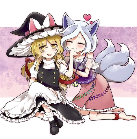 Kirisame Marisa And Mitsugashira Enoko Touhou And 1 More Drawn By