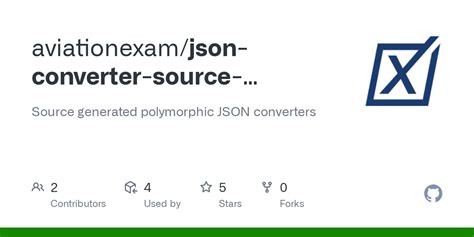 Github Aviationexamjson Converter Source Generator Source Generated