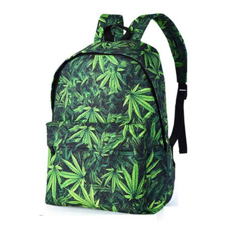 Dank Master Weed Leaf Backpack