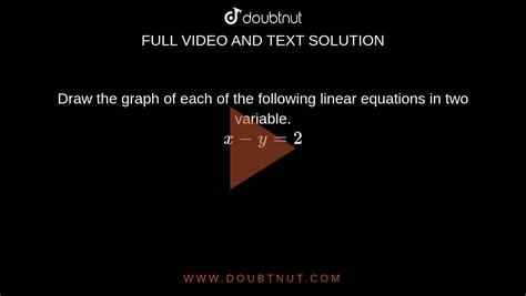 画像 x y 2 graph the linear equation 113911 graph the linear equation 2 x