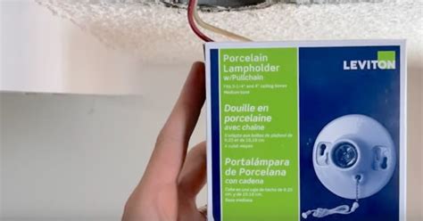 How To Install A Light Fixture With Pull Chain Everyday Home Repairs