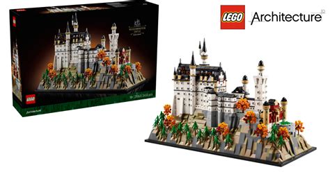 Lego Architecture Unveils Its Most Ambitious Castle Yet Neuschwanstein