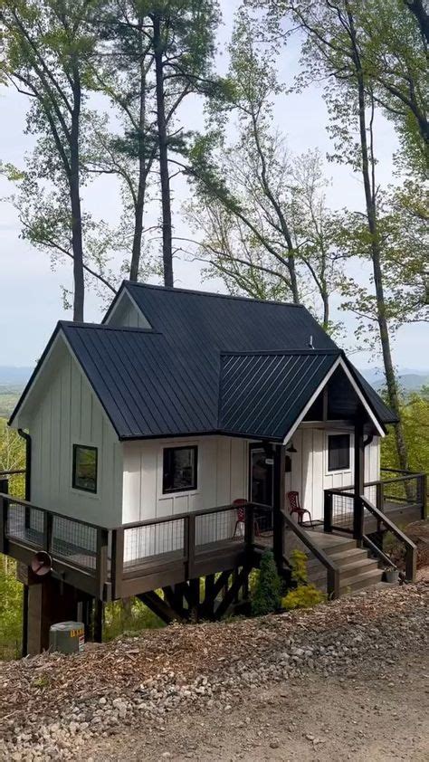 Tiny House Plan 506 Square Feet One Story House Design With Loft Etsy