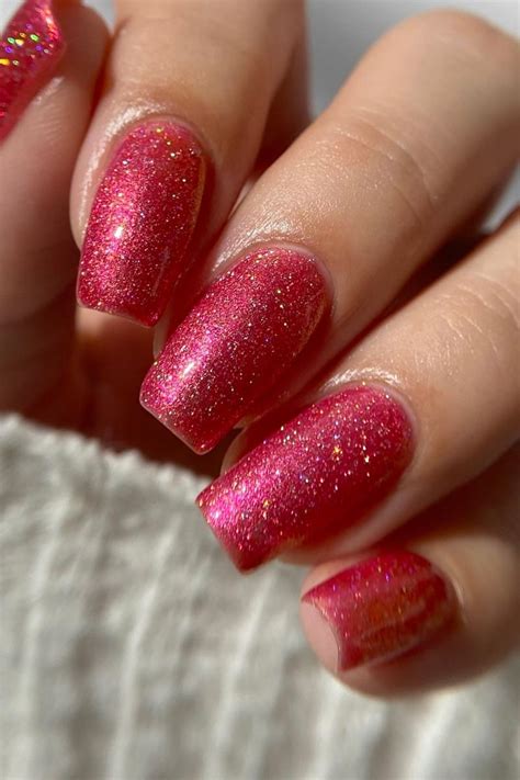 Red Shimmergraphic™ Nail Polish Cirque Colors Ringleader