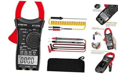 Inrush Current Clamp Multimeter Bt 570n Trms 6000 Counts Inrush Meter