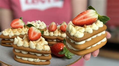 Десерт на 14 Февраля 💗 Рецепт на День Святого Валентина Медовое печенье с лимонным кремом