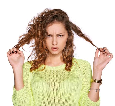 Discontent Woman Lying In Bed Stock Image Image Of Gender Parity