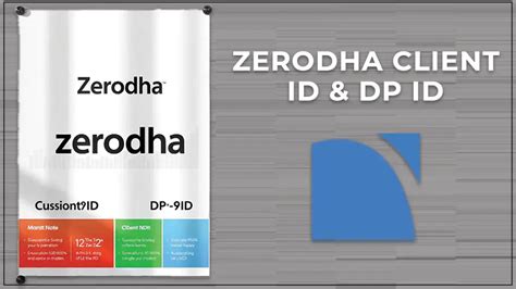 Zerodha Client Id And Dp Id