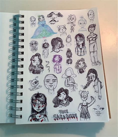 Doodle Collage Doodles Ink Collage