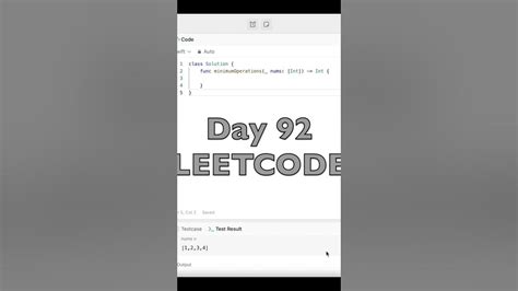Day 92 Leetcode Problem 3190 Swift Daily Challenge Swiftui