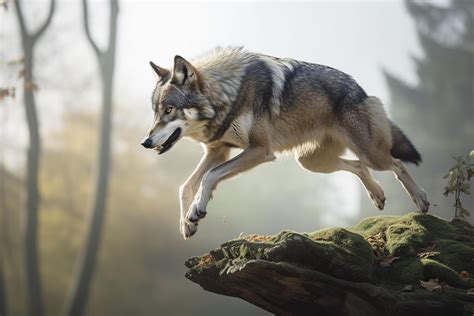 Wolf Jumping
