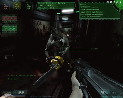 HUD Demonstration Image Doom 3 Evolution Mod For Doom III ModDB