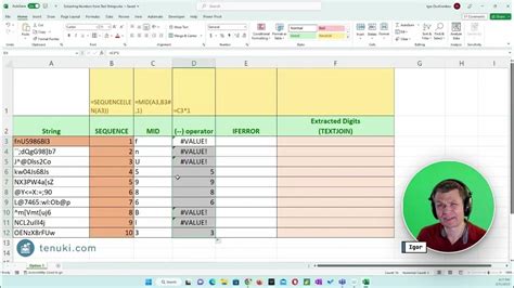 How To Extract Numbers From Text Strings Using Excel Formulas Youtube