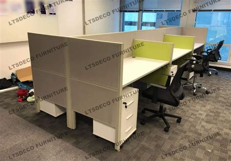 Modular Table Office Partition Workstation Cubicle Office Furniture On Carousell