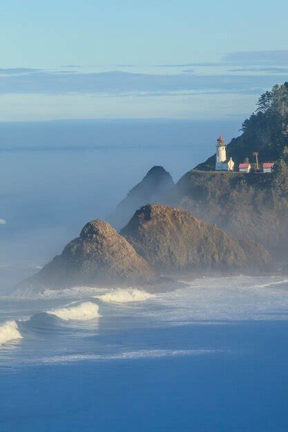 Faro De Heceta Head Oregón Ee Foto Premium