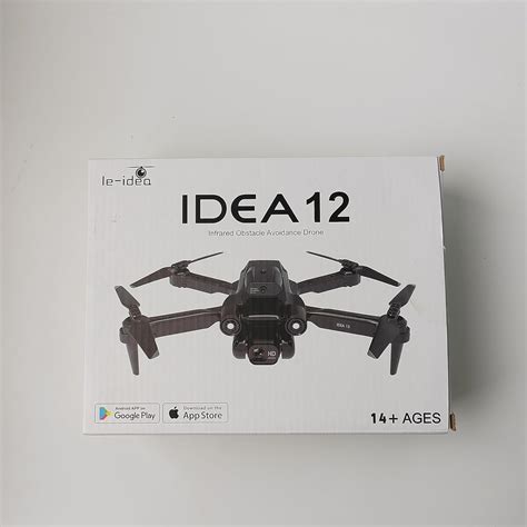 le idea IDEA12 Drone avec 2 Caméras Mini Drones avec Évitement Actif d obstacles Drone Caméra