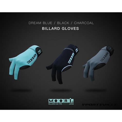 Moori Glove 001 🇯🇵 Ultra Dry Breathable Mesh Billiard Gloves 超干透气网眼台球手套