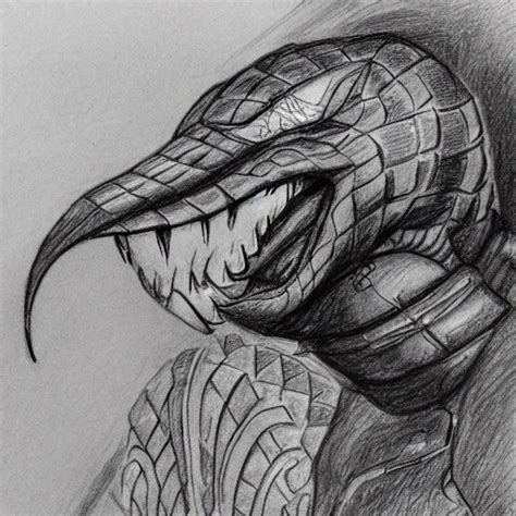 Viper The Valorant Pencil Sketch Arthubai