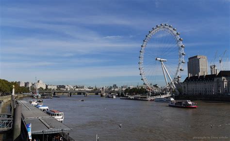 London Eye 倫敦眼摩天輪． 鳥瞰倫敦泰晤士河、西敏寺區 Britrail 2for1
