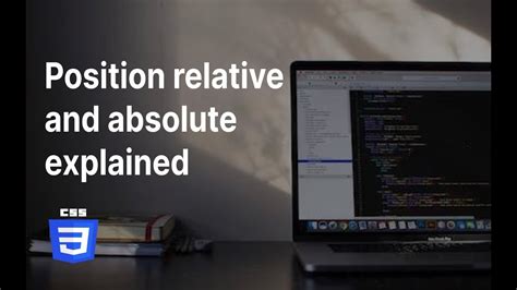 Css Position Relative And Absolute Explained In Hindicss Css3tutorial