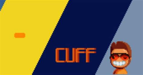 Stripe Pattern With Funny Characters Plus The Word Hans Cuff Album