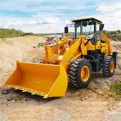 4x4 Tractor With Loader And Backhoe Excavator Free Shipping Wheel Mini