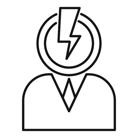 Premium Vector Business Brainstorming Icon Outline Vector Mind Head Business