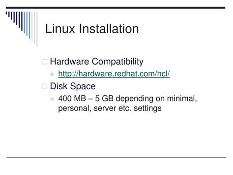 Ppt Tutorial On Linux Introduction Installation And Initial Setups Powerpoint Presentation Id