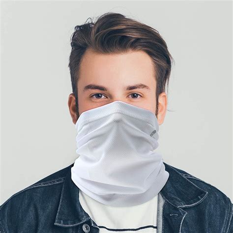 Armoray Neck Gaiter Face Mask Pack Of 4 Tube Mask Face Bandana Mask